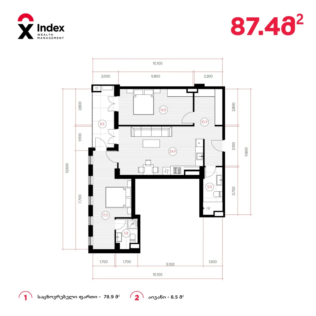 Gldani By Index | Wealth Management